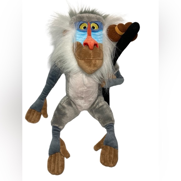 Disney | Toys | Disney The Lion King Rafiki Baboon Plush 5 Stuffed ...